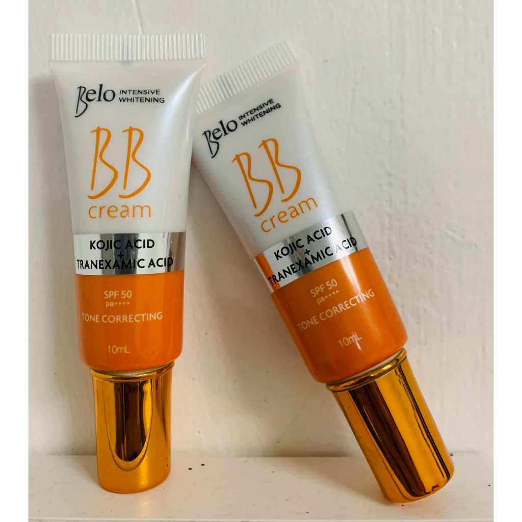 BELO Intensive Whitening BB Cream Spf50 10ml (Buy 1 Take 1)(NO BOX ...