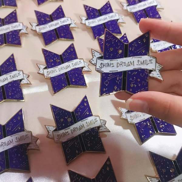 Personalized Customized Enamel Pins | Shopee Philippines