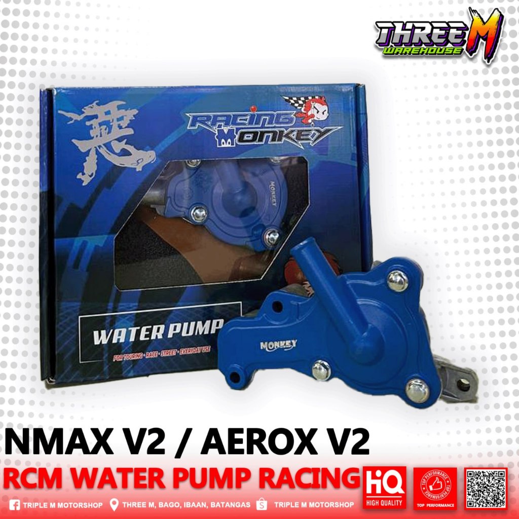RACING MONKEY WATER PUMP RACING FOR NMAX/AEROX/CLICK/PCX | Shopee ...