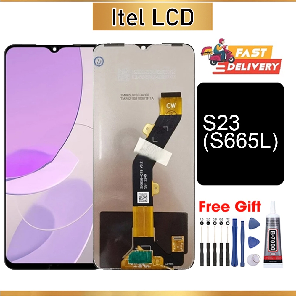 UMI LCD For Itel S23 S665L LCD Display Touch Screen Digitizer Assembly ...