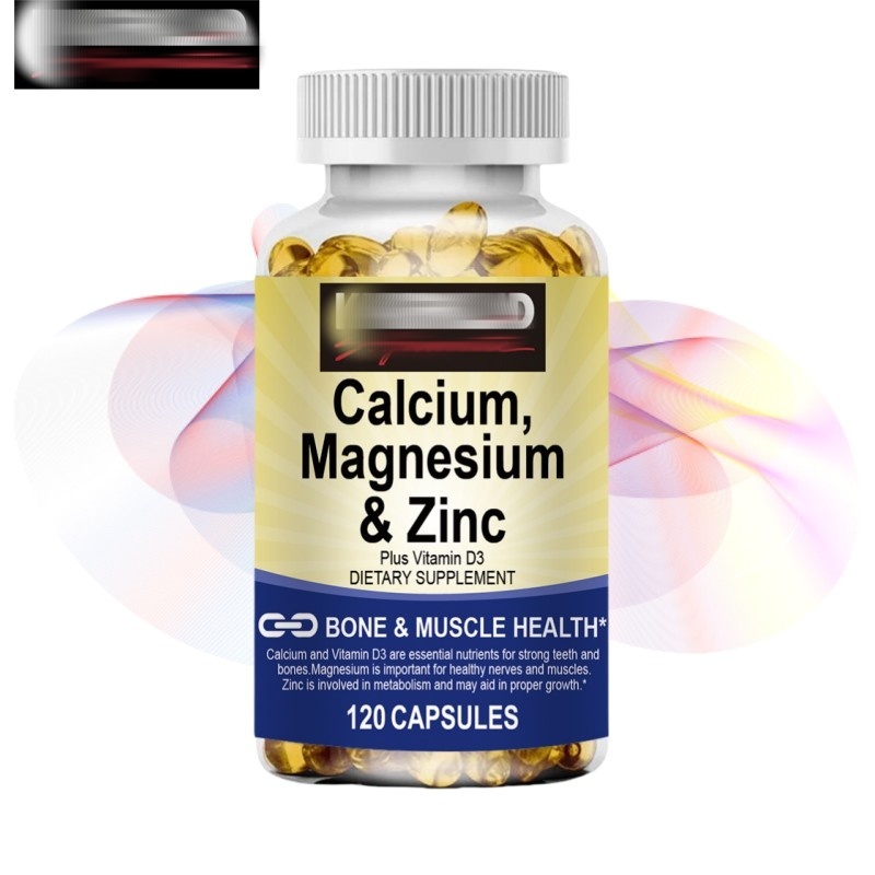 KIRK calcium magnesium zinc capsules, containing vitamin D3, strengthen ...