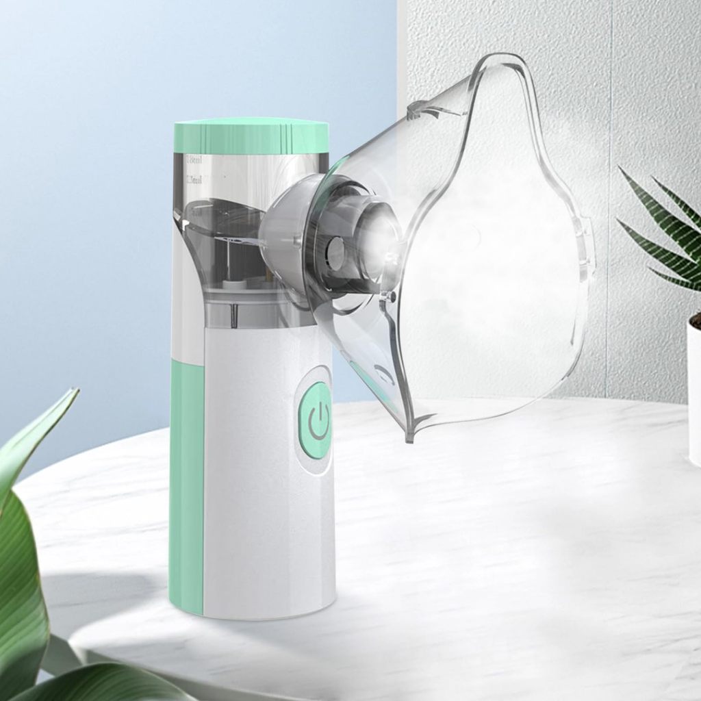 JSL - W303 Mesh Nebulizer Hand-held Asthma Inhaler Atomizer Quiet and ...