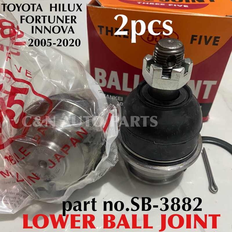 LOWER BALL JOINT(2pcs)SB-3882 TOYOTA HILUX,TOYOTA INNOVA,TOYOTA ...