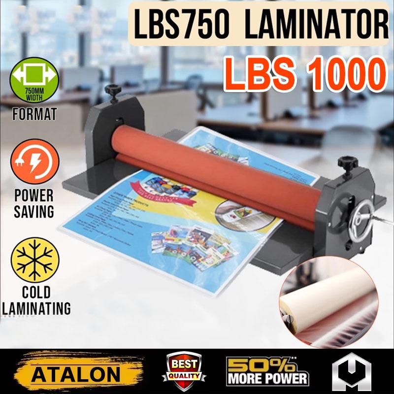 LBS1000-650 Heavy Duty Manual Cold Laminator - Professional Grade Cold ...