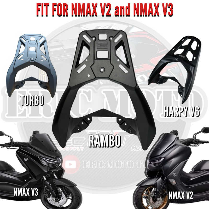 nmax 2020 v2 & v2.1 / nmax v3 / nmax turbo top box bracket HARPY ...