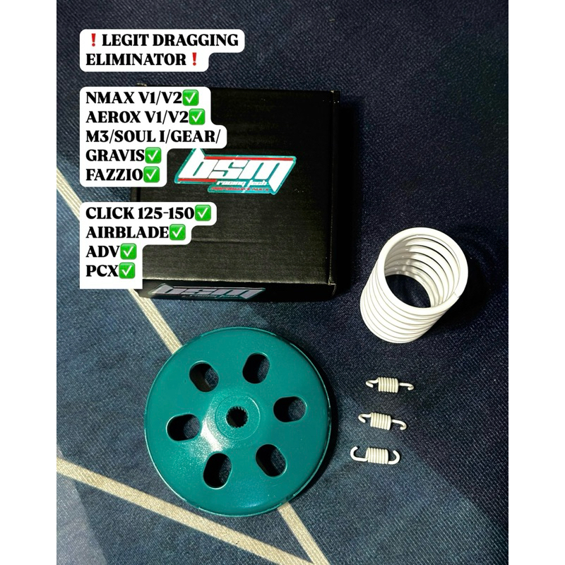 BSM SET DRAGGING ELIMINATOR ️1K RPM CENTER SPRING AND CLUTCH SPRING ...