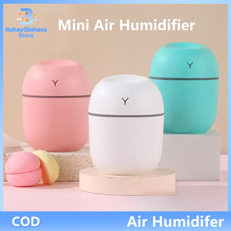 Mini Air Humidifier 3 in 1 Household Aromatherapy Atomizer 220ml with ...