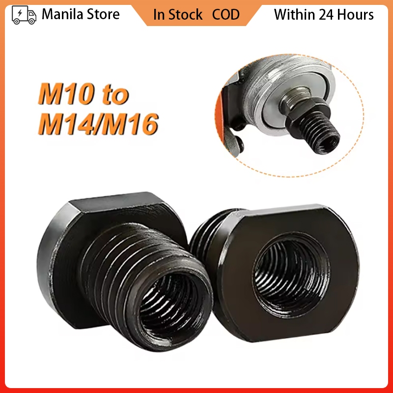 100 Angle Grinder Thread Adapter M10 to M14 External Teeth M16 Thread ...