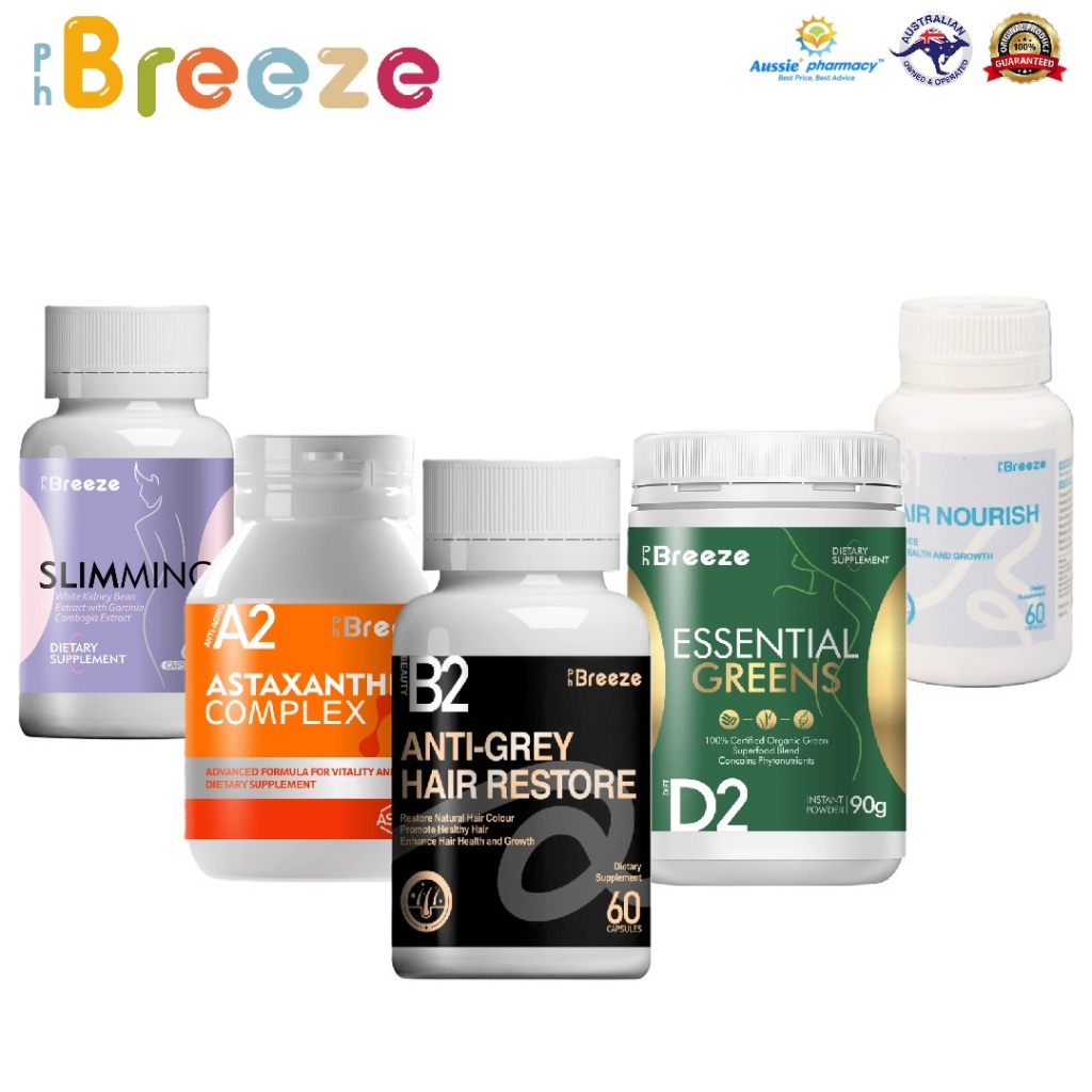 PH-Breeze Astaxanthin Complex Hair Nourish Anti-grey hair restore ...