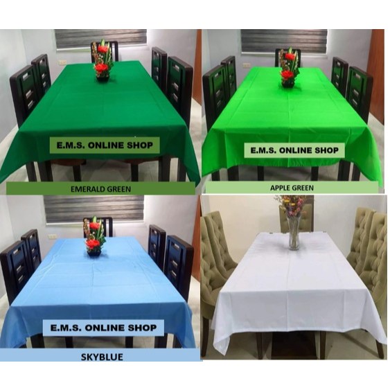 Table Cloth / GEENA FABRIC Table cover / Catering Table Cloth | Shopee ...