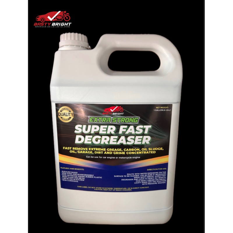 BASTY BRIGHT Extra Strong Super Fast Degreaser ALL PURPOSE ( Premium ...