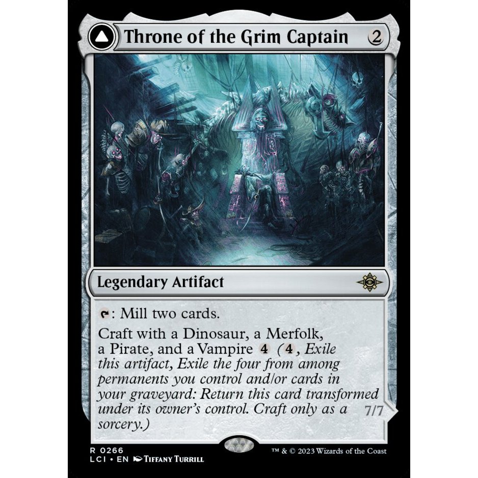 THRONE OF THE GRIM CAPTAIN MAGIC THE GATHERING TCG | Shopee Philippines