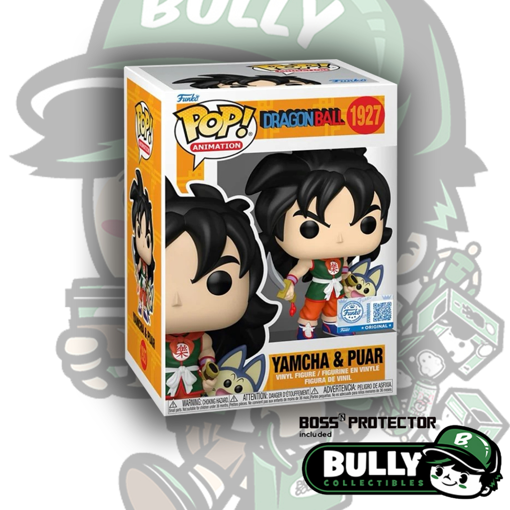 Funko POP! Animation: Dragon Ball - Yamcha & Puar (FSE) 1927 With Boss ...