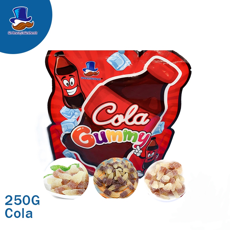 【mr candy】250g Cola gummy Candy /gummy candies wholesale/gummies/soft ...