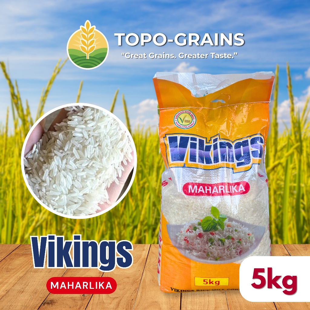 VIKINGS Maharlika White Rice Bigas 25 KG- Malambot , Masarap at ...