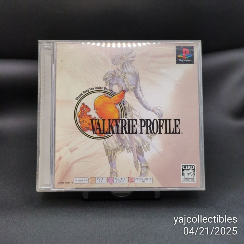 Valkyrie Profile Ps1 Game (JP Language) | Shopee Philippines