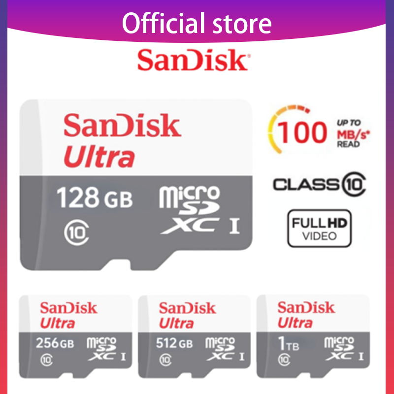 Memory Card 100% Original 128GB 256GB 512GB 1TBMicro SD Card A1 Ultra ...