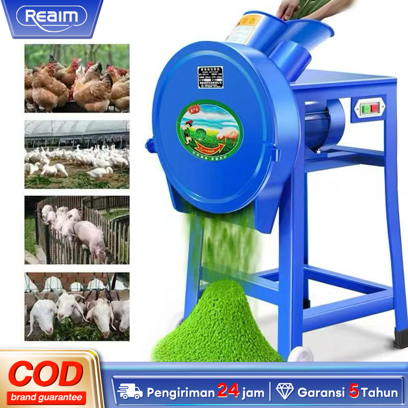 REAIM Shredder Forage Chopper Heavy Duty Cutting Machine for Sheep ...