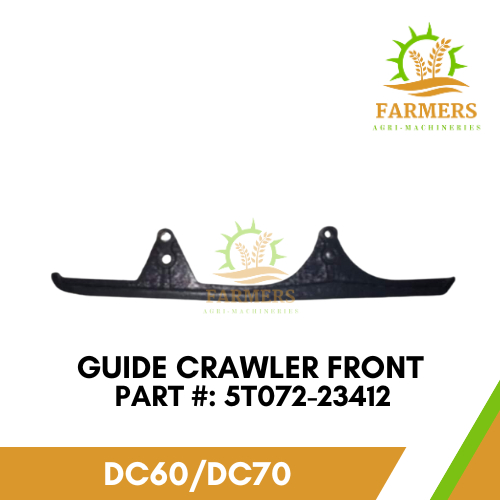 Crawler Guide Front DC60 DC70 Kubota Harvester Part #: 5T051-23415 ...
