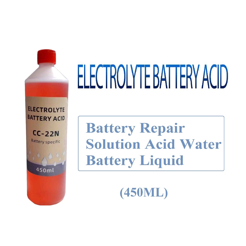 Battery Repair Solution Acid Water Battery Liquid (450ML/Bottle) For ...