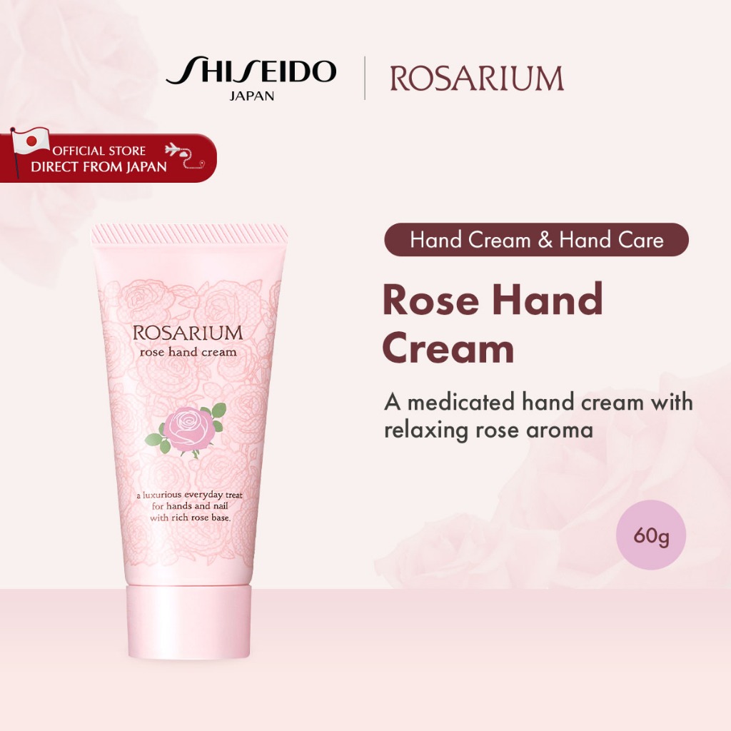 ROSARIUM ROSE Hand Cream (60g) [By SHISEIDO JAPAN Group Store] | Shopee ...