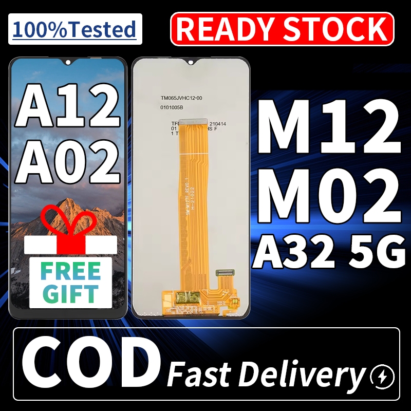 LCD for Samsung A12/A02/M12/ M02/A32 5G Digital Touch Screen | Shopee ...