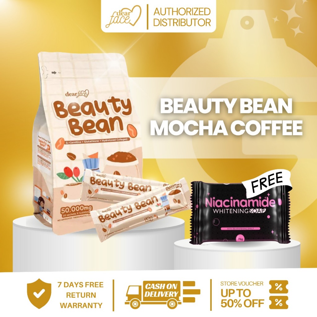 Dear Face Beauty Bean Premium Korean Mocha 180g Coffee & Beauty Bean ...