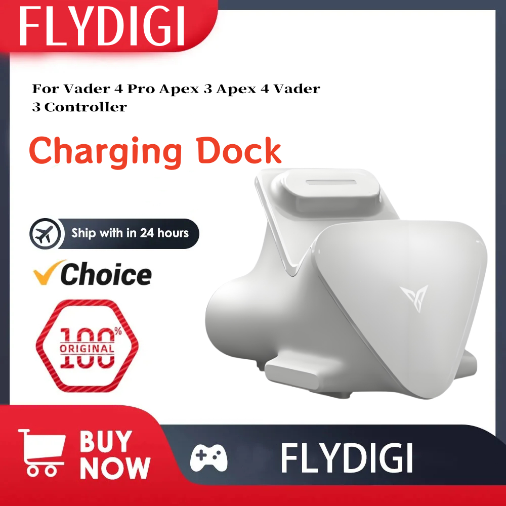 Flydigi Wireless Magnetic Suction Charging Dock For Vader 4 Pro Apex 3 ...