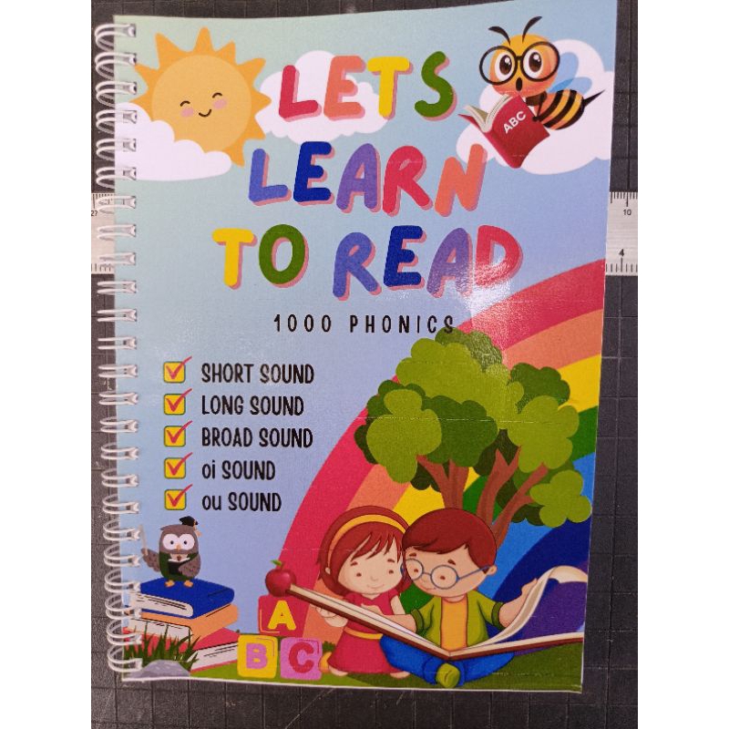 Lets Learn to Read / Reading Book / 1000 Phonics / English | Shopee ...