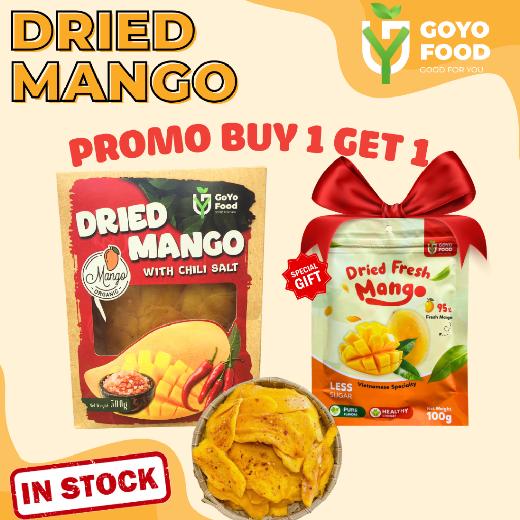 [GIFT AWAY] GOYO FOOD DRIED MANGO WITH SALT AND CHILI Dried fruit Daily ...