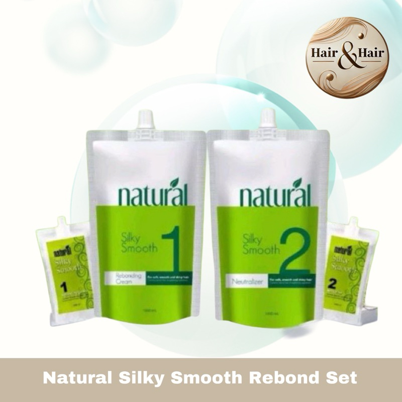 Natural Silky Smooth Rebond Set | Shopee Philippines