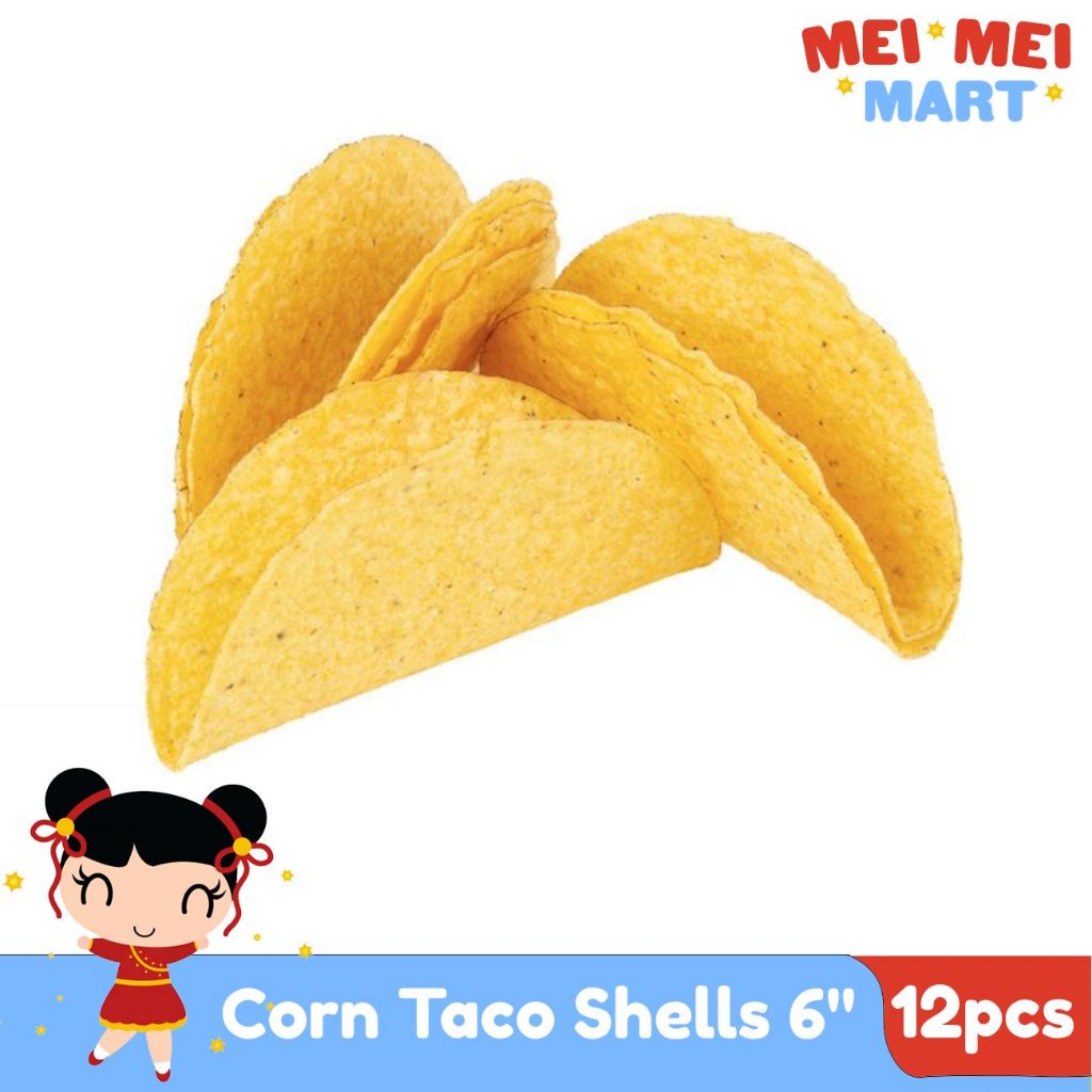 Corn Taco Shells 6" Mexican Taco Chips Yellow Taco | Shopee Philippines