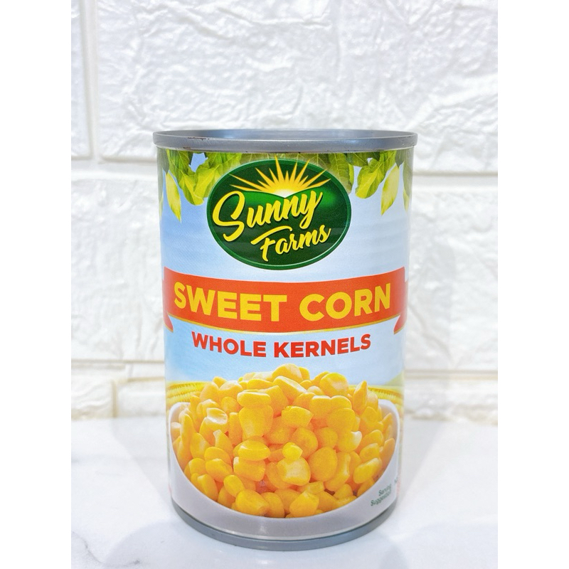 Sunny farms Sweet corn whole kernels 425g | Shopee Philippines