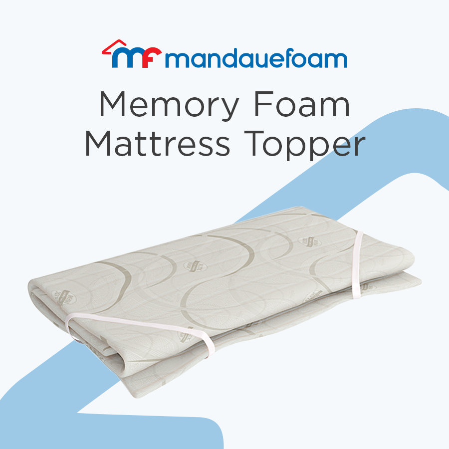 Mandaue Foam Memory Foam Mattress Topper | Shopee Philippines