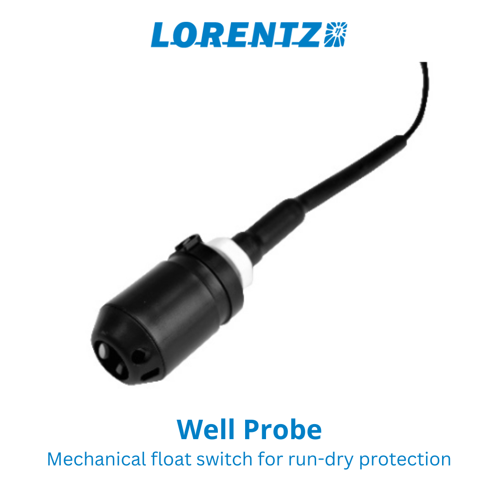 PS2-100 Well probe with 15m/50ft cable (Safety Device for LORENTZ Solar ...