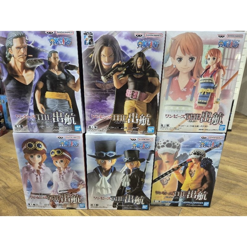 Banpresto The Shukko One Piece Beckmann Yassop Nami Koala Sabo Law | Shopee Philippines
