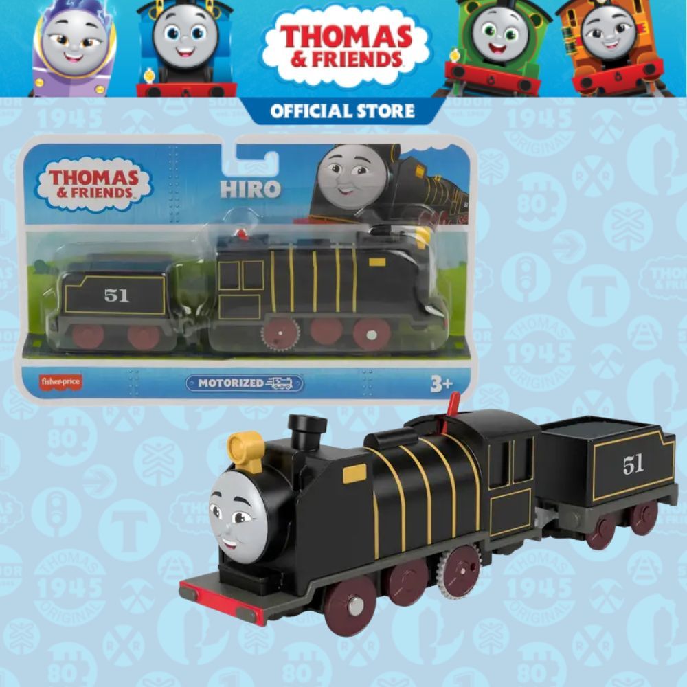 Thomas & Friends Hiro Motorized Favorite Engine Die-Cast Toy Train for Ages 3 and Up | Shopee ...