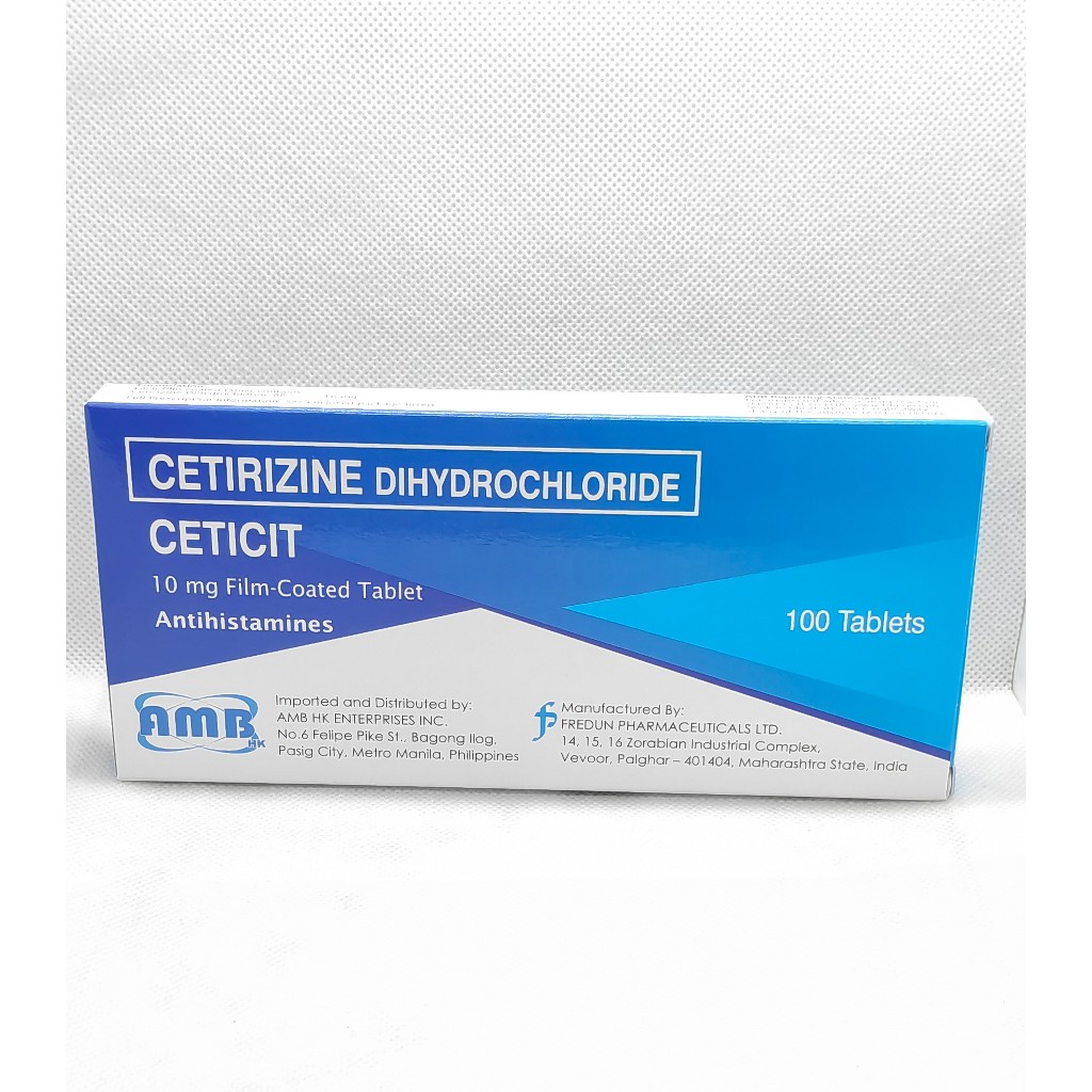 Ceticit 10mg Tablet – Cetirizine Dihydrochloride for Allergy Relief ...