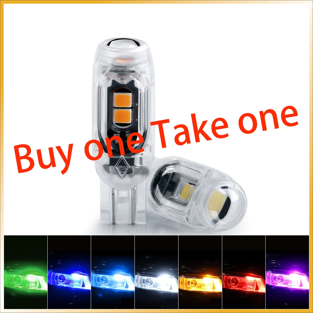 【BUY 1 GET 2】Flash T10 Led Peanut Bulb Turn Signal Light W5w 194 Width ...