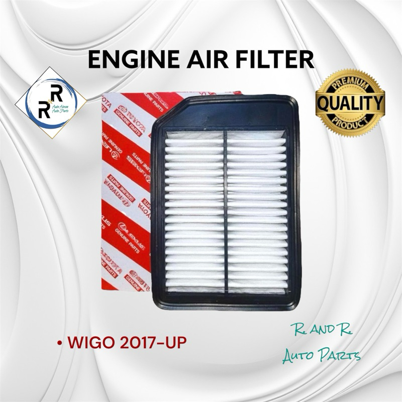 ENGINE AIR FILTER WIGO 2017-2024 17801-BZ140 WIGO AIR FILTER WIGO ...