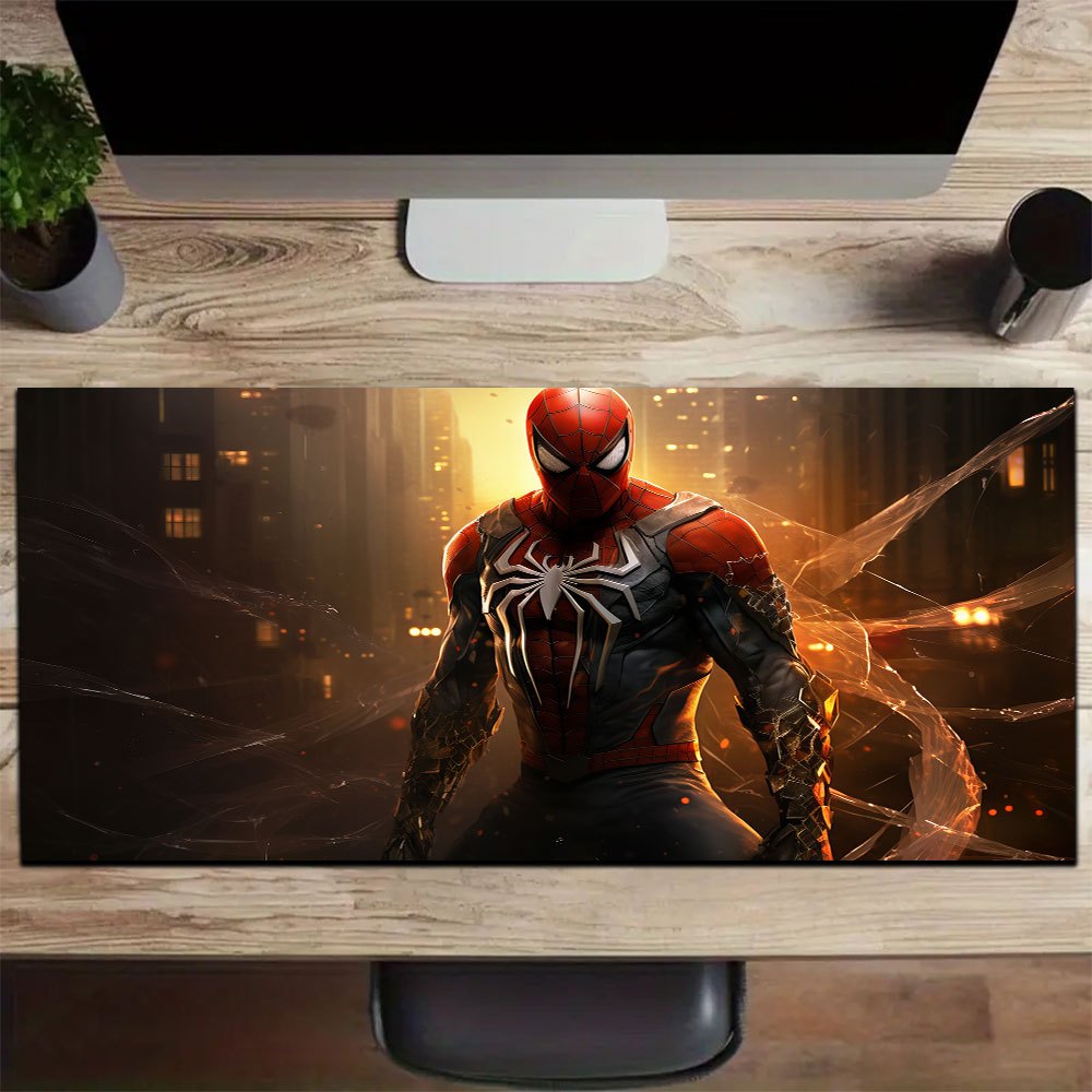 1pc Spider Man Large Mouse Pad computer mat desk Anti slip Desk Mat ...