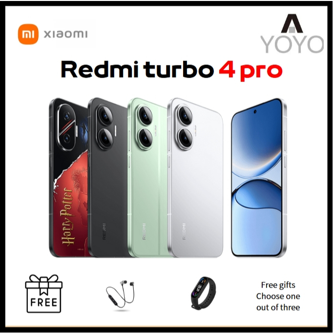 Redmi turbo 4 pro/Snapdragon 8s Gen 4 (4 nm)/6.83 inches/AMOLED, 68B colors, 120Hz/Si/C Li-Ion ...