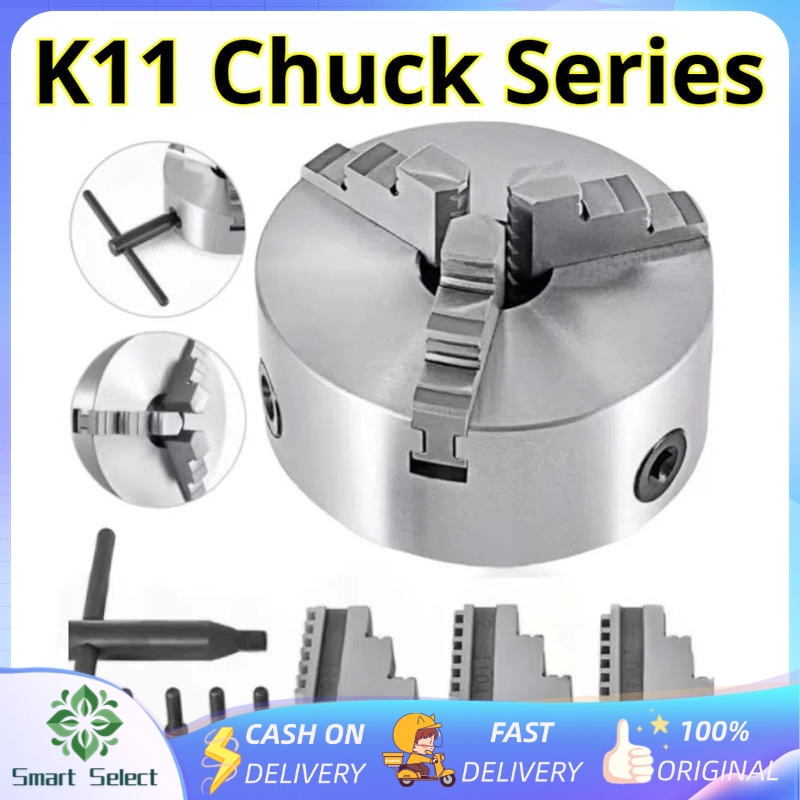 Three jaw self centering chuck K11-80/100/125/160 CNC lathe chuck Self-centering Chuck 3 Jaw ...