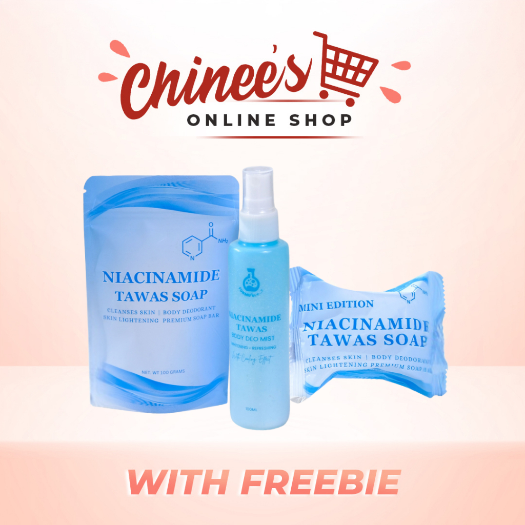 FORMULOVE Niacinamide Tawas Soap 50g 100g Deomist Whitening and Body ...