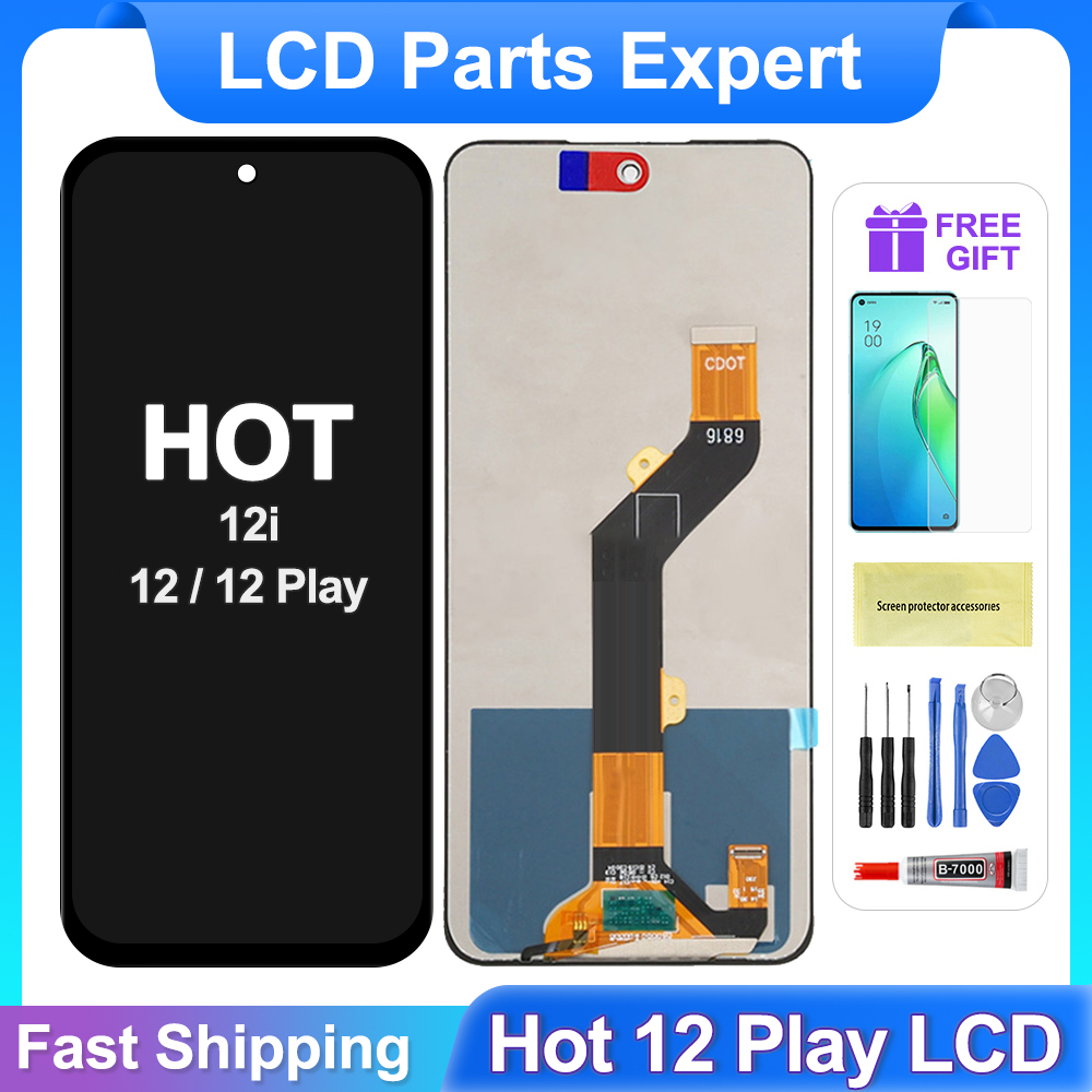 LCD For Infinix Hot 12 12 Play X6816/ Hot 12i X665 LCD Display Touch ...
