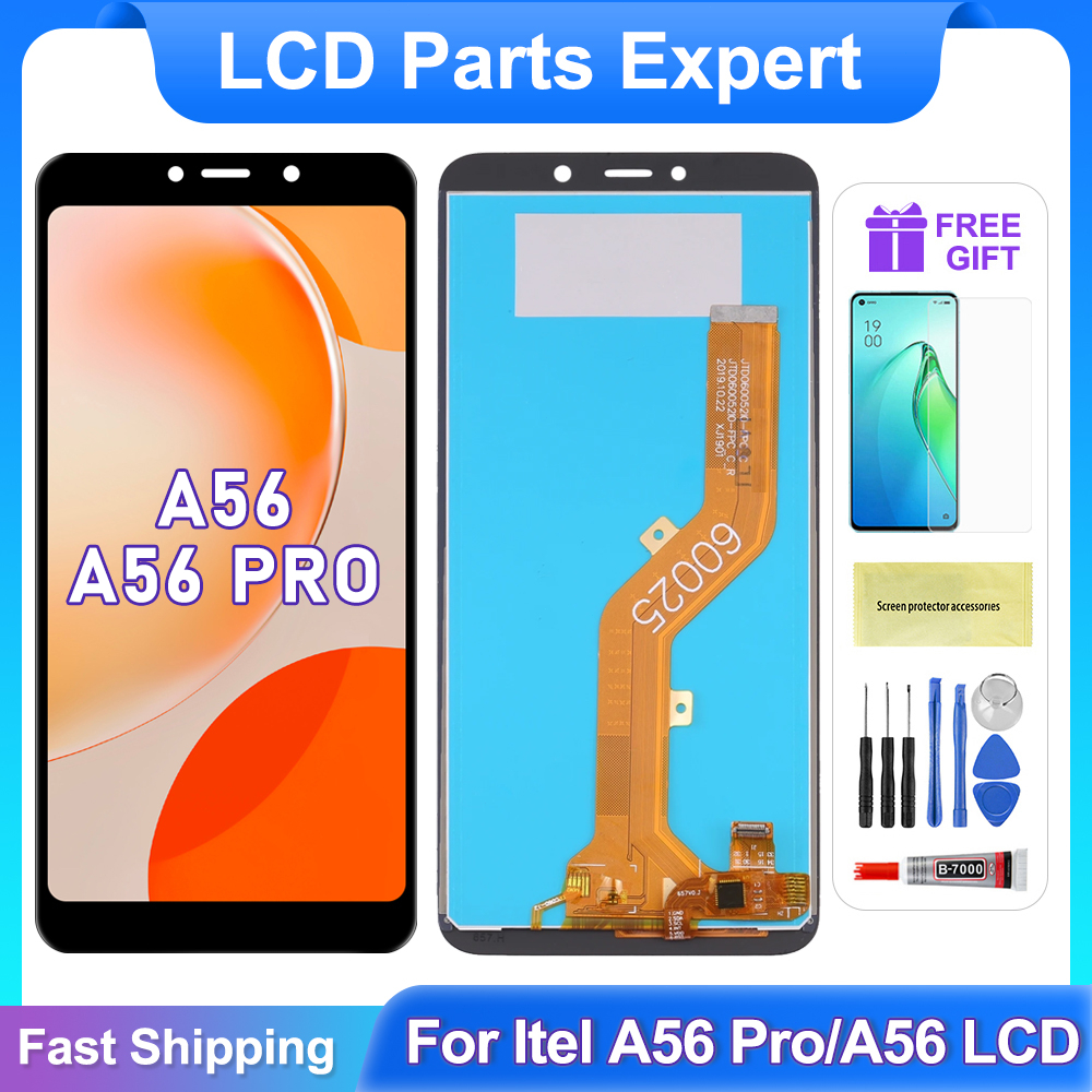 LCD For Itel A56 Pro A56 W6004 LCD Display Touch Screen with Frame ...