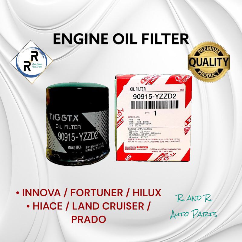 OIL FILTER INNOVA / FORTUNER / HILUX / HIACE OIL FILTER INNOVA OIL ...