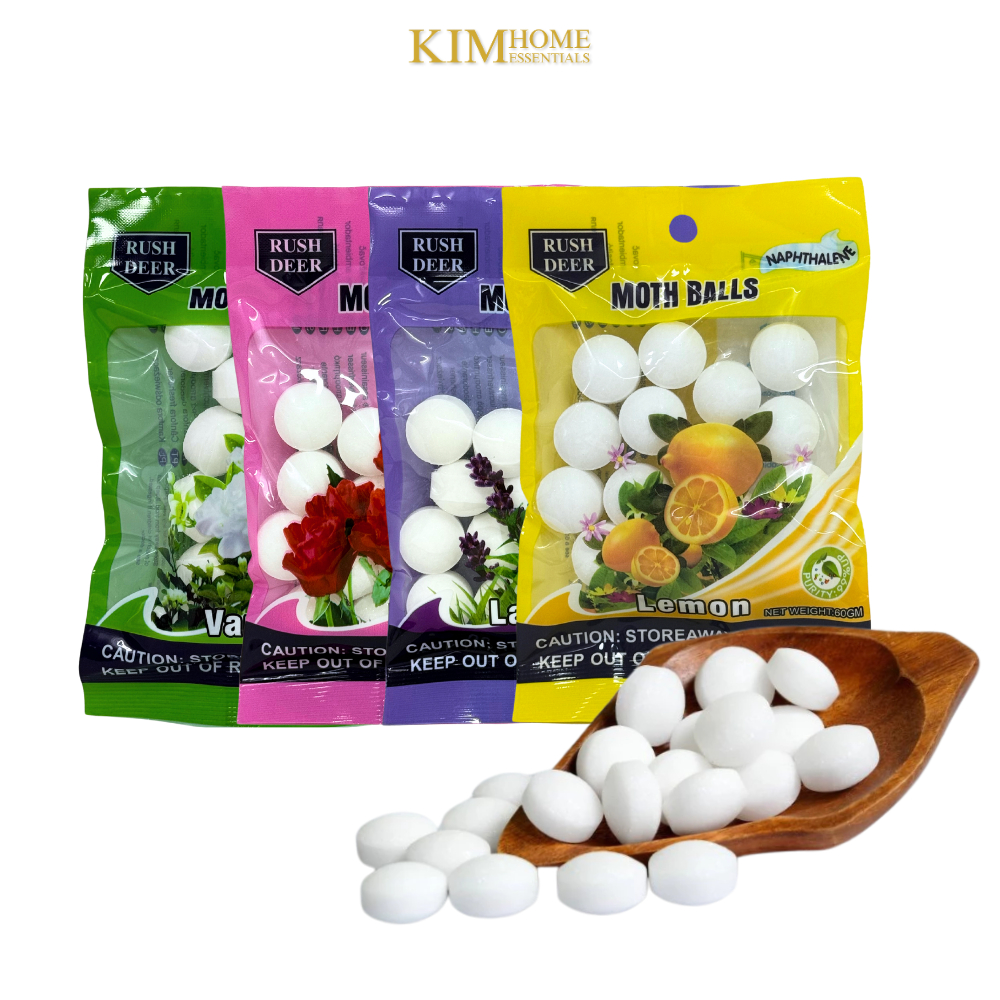KIMHOME 1 pack naphthalene balls moth balls odor removal for anti ...