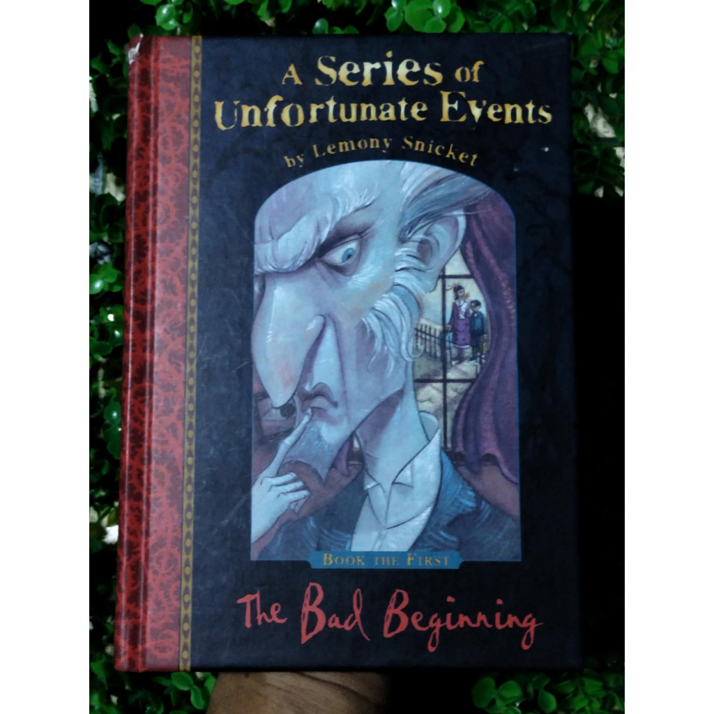 THE BAD BEGINNING by LEMONY SNICKET / A Series of Unfortunate Events #1 ...