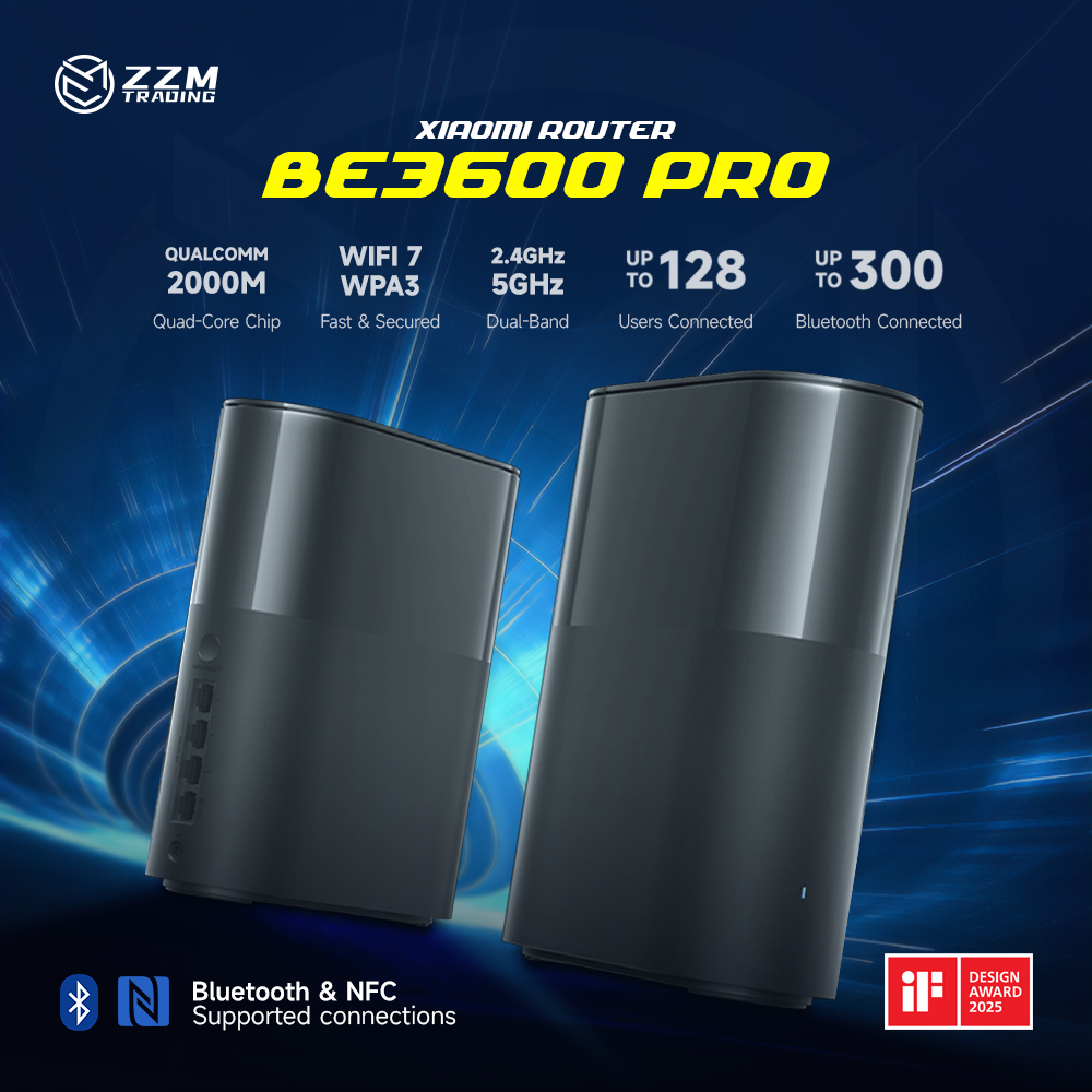 Xiaomi Mesh System BE3600 Pro - Fast WiFi 6E, 2.5Gbps Port, Whole Home Mesh ZZM Trading | Shopee ...